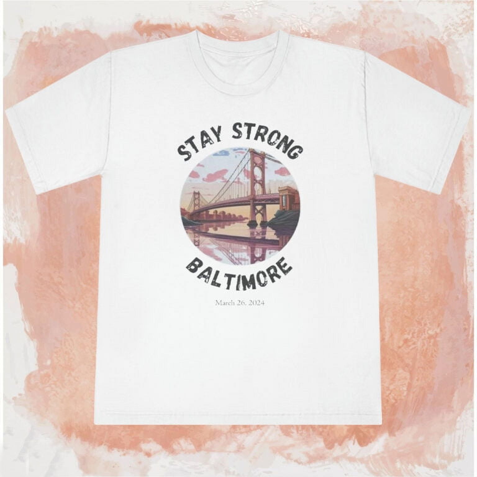 Stay Strong Baltimore Francis Scott Key Bridge Shirt - Walmart.com