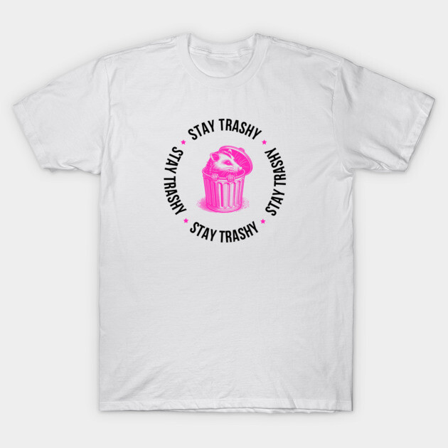 Stay Trashy Funny Possum Meme Trash Panda Feralcore Feral Silly ...