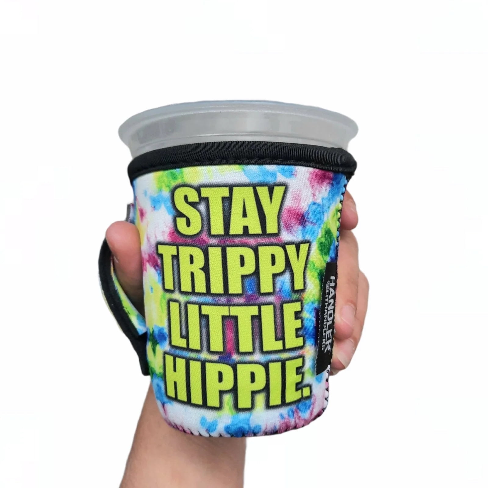 Stay Trippy Little Hippie Small Medium Coffee Handler™ - Walmart.com