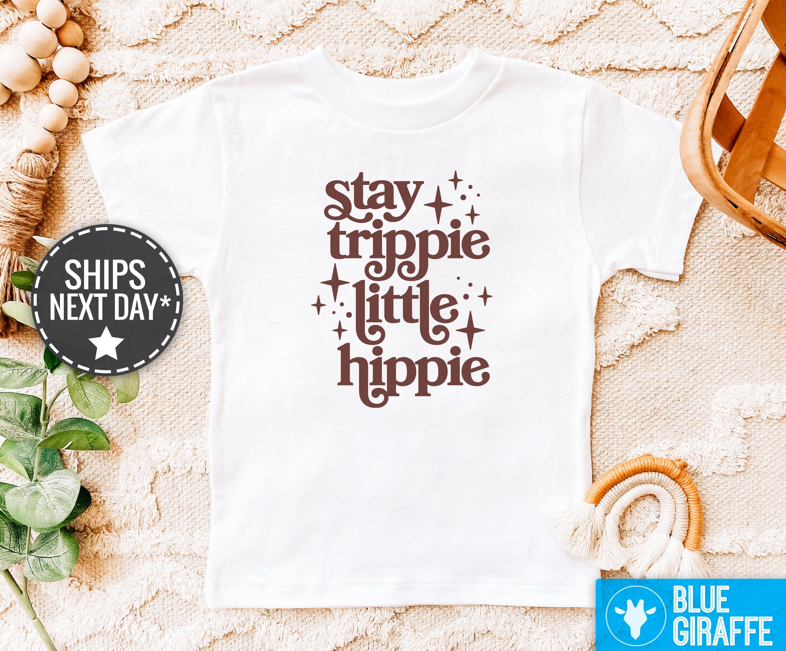 Stay Trippy Little Hippie Toddler Shirt, Boho Hippie Toddler Shirt ...