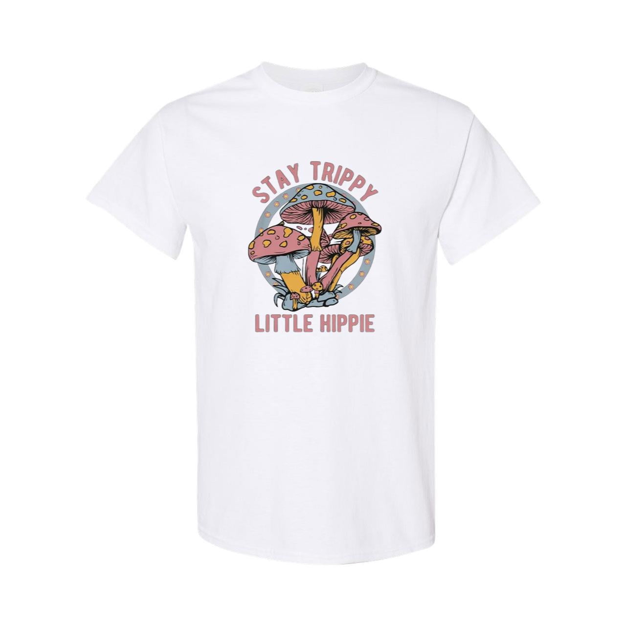 Stay Trippy Little Hippy Shirt Mushroom Nature Lover Boho Plant Lady ...