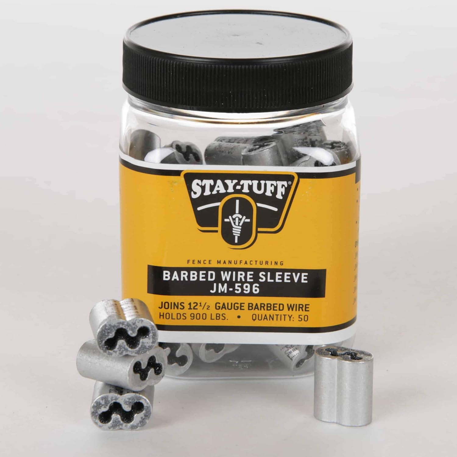 Stay-Tuff Barbed Wire Crimp SleevesF - Walmart.com