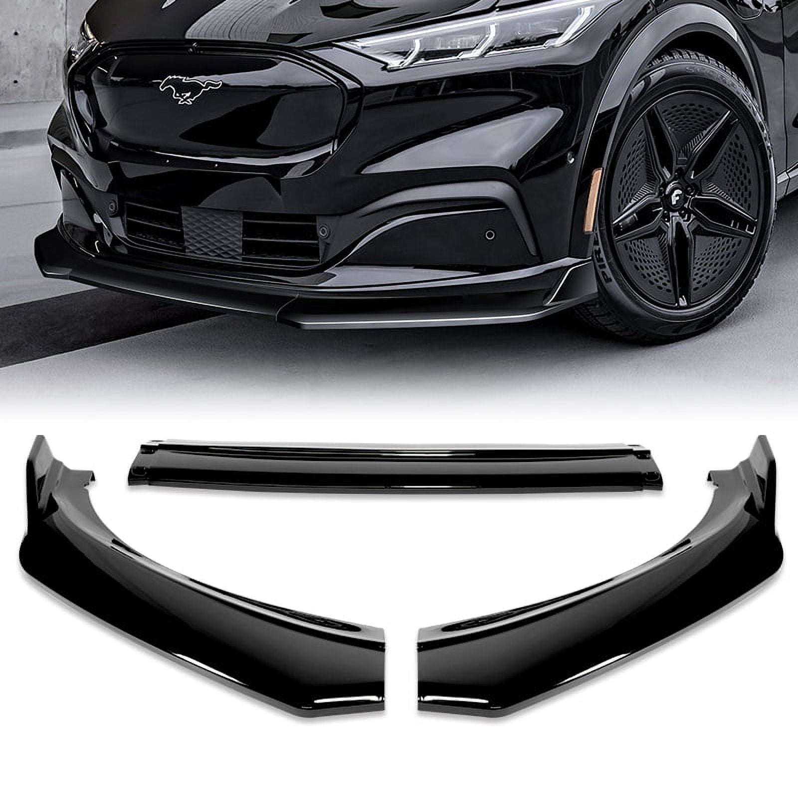 Stay Tuned For 2021-2023 Ford Mustang Mach-E GT-Style Painted BLK Front ...