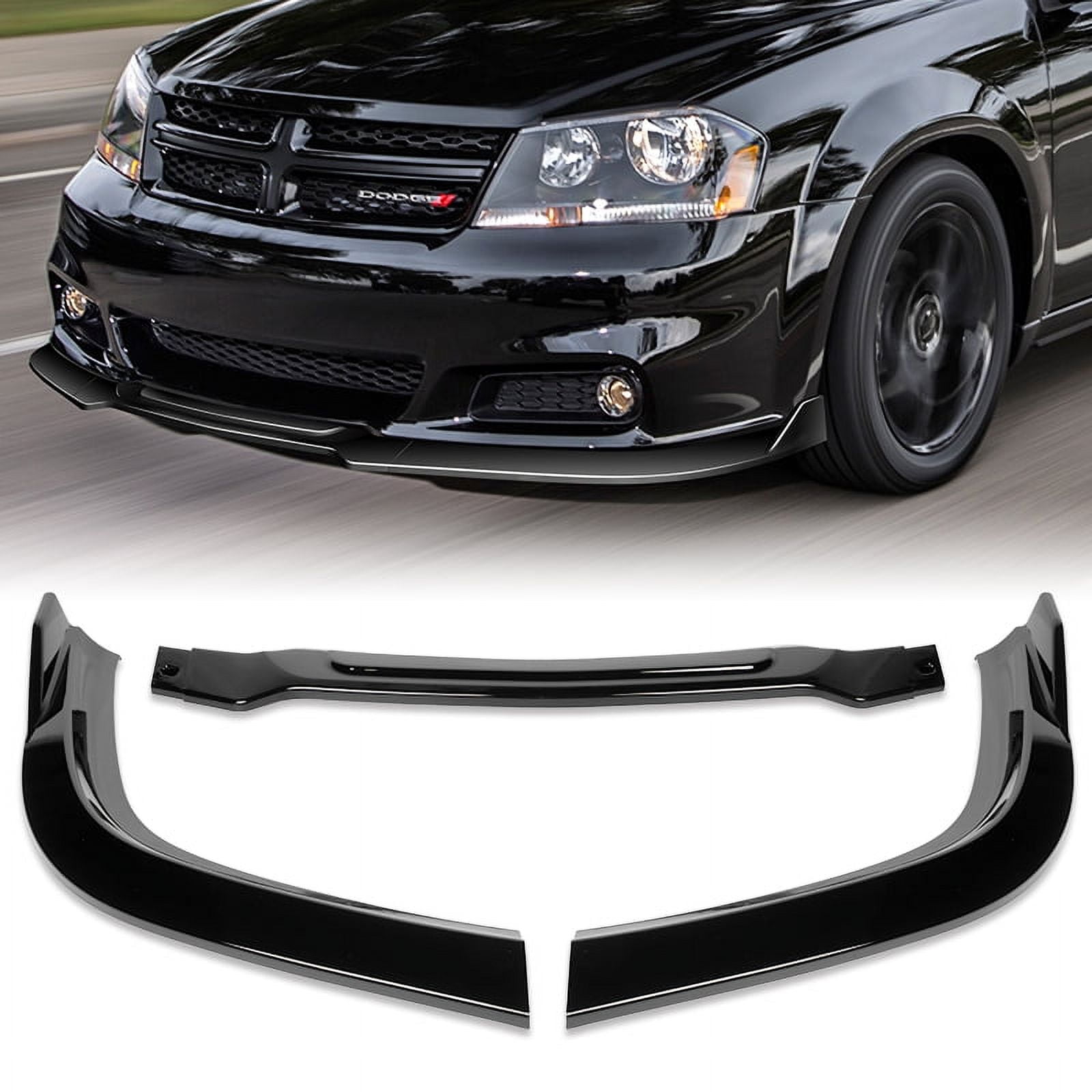 Stay Tuned Performance 3 Piece Front Bumper Spoiler Lip, Compatible ...