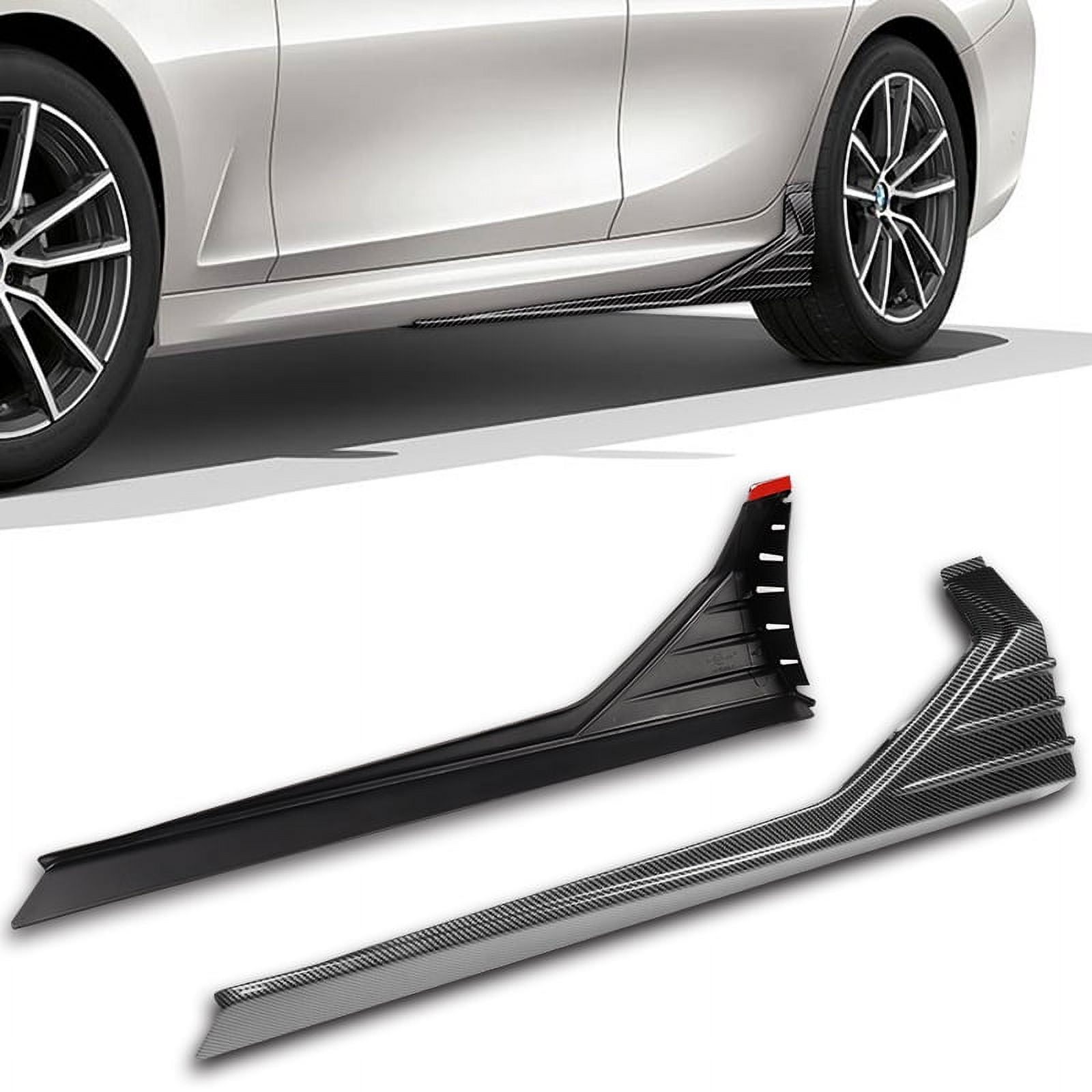 Stay Tuned Performance 30.6" x 9.5" MP-Type Carbon Look Side Skirt ...