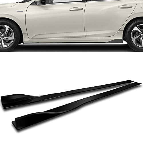 Stay Tuned Performance 86" x 4" Universal Black Side Skirt Extension ...