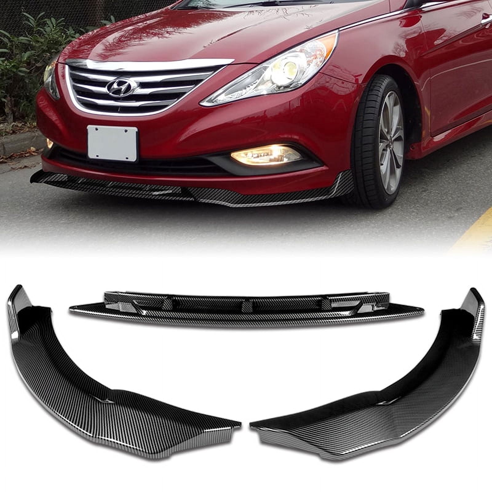 Stay Tuned Performance Carbon Look Front Bumper Spoiler Lip for 2011 ...