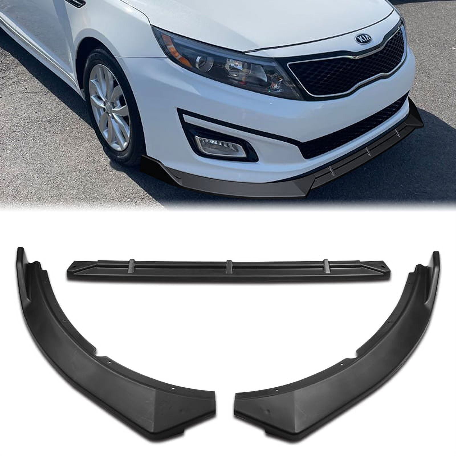 Stay Tuned Performance For 14-15 Kia Optima STP-Style Matt Black Front ...
