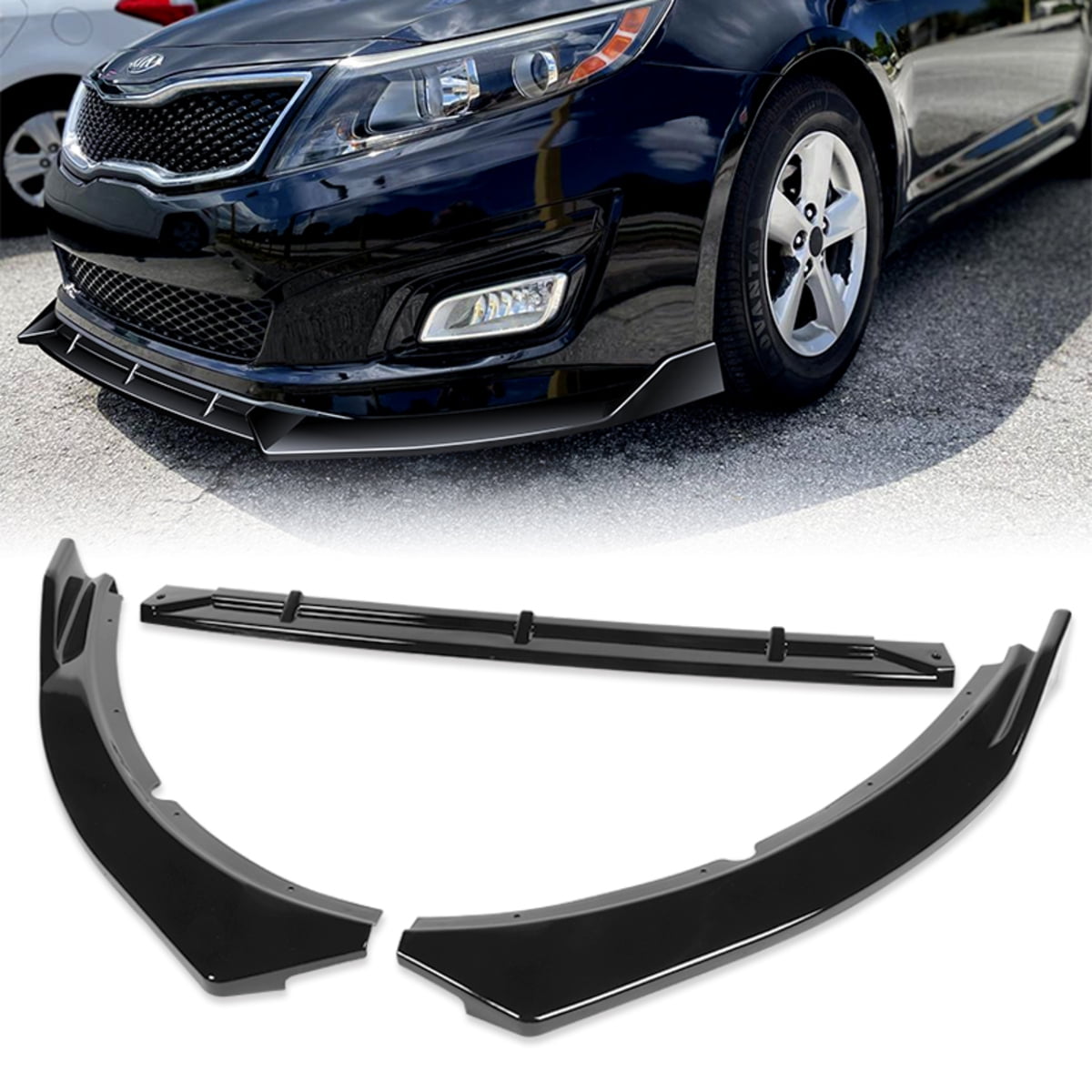 Stay Tuned Performance For 14-15 Kia Optima STP-Style Painted Black ...