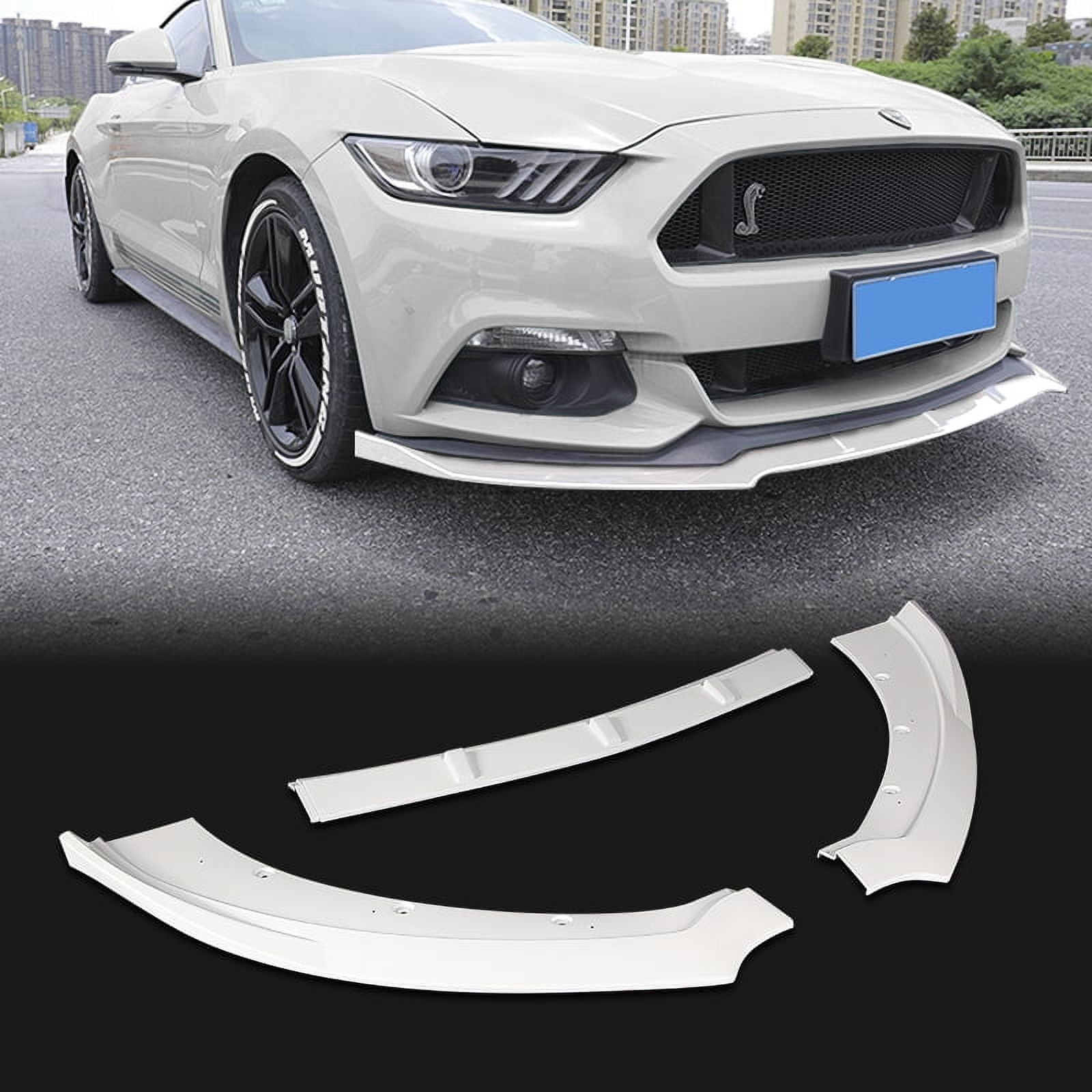 Stay Tuned Performance For 15-17 Ford Mustang Painted White Front ...