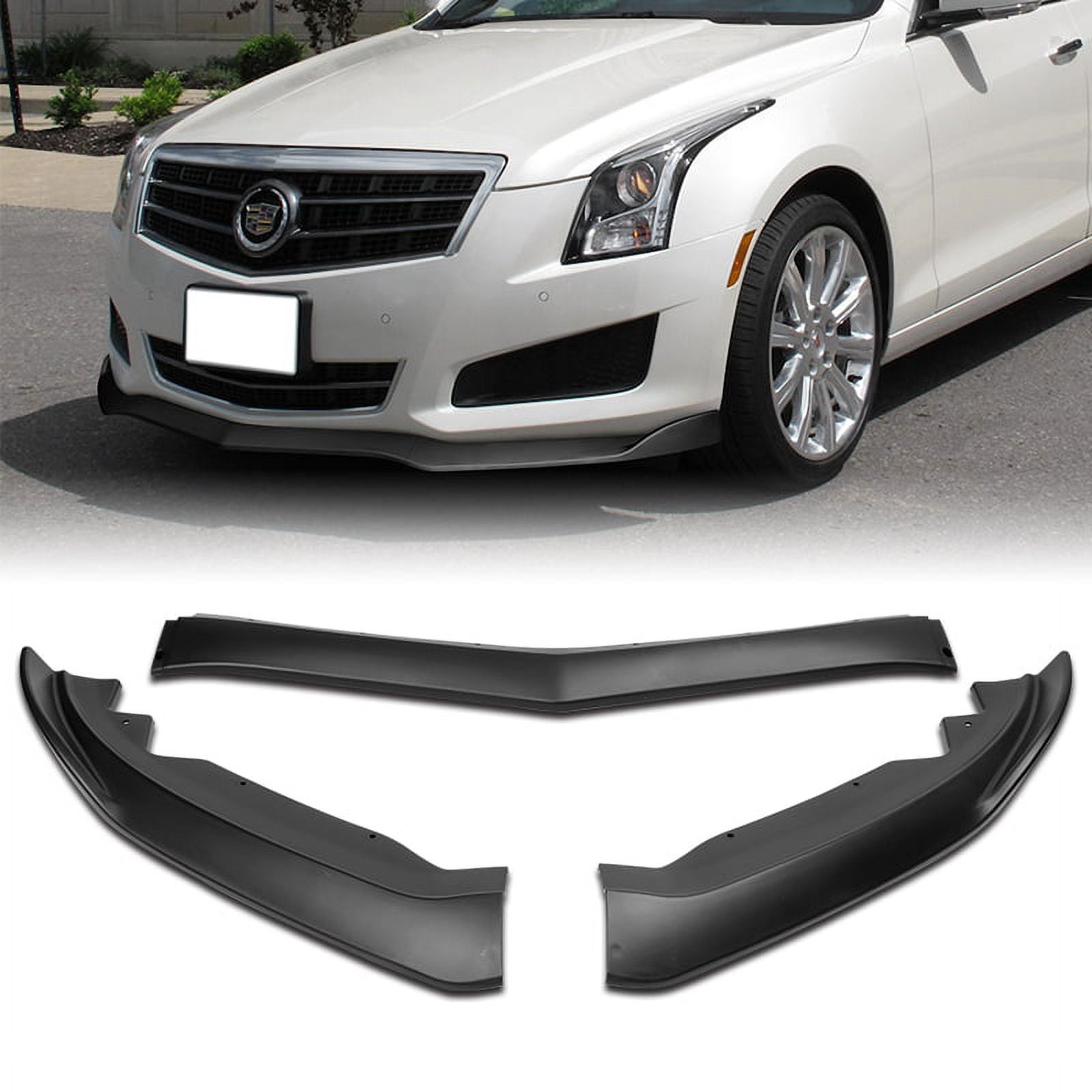 Stay Tuned Performance For 15-18 Cadillac ATS Matt Black Front Bumper ...