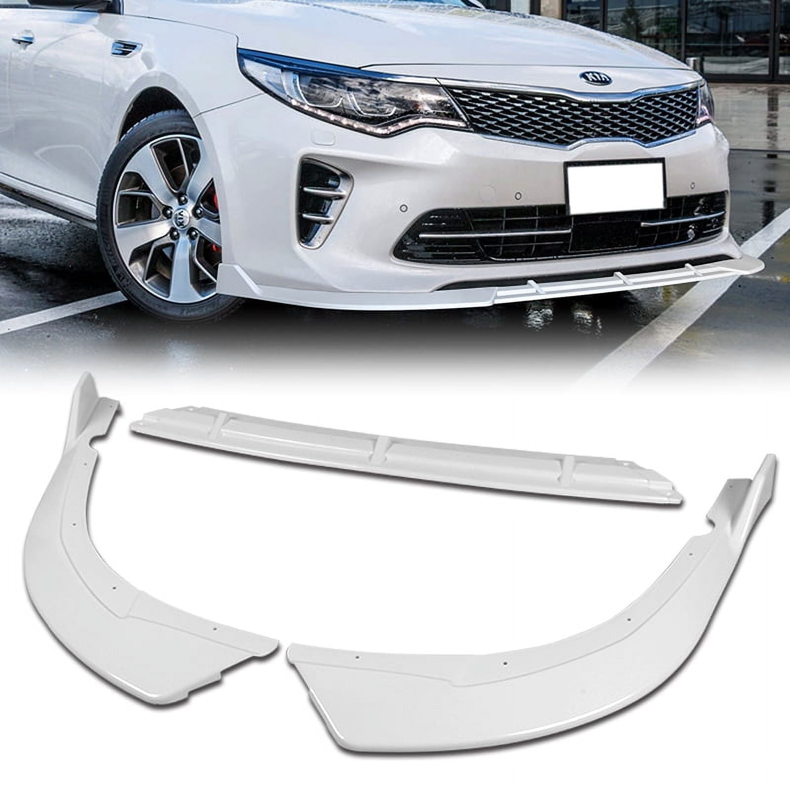 Stay Tuned Performance For 16-18 Kia Optima SX SXL Painted White Front ...