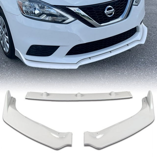 Stay Tuned Performance For 16-19 Nissan Sentra 4DR Painted White Front ...