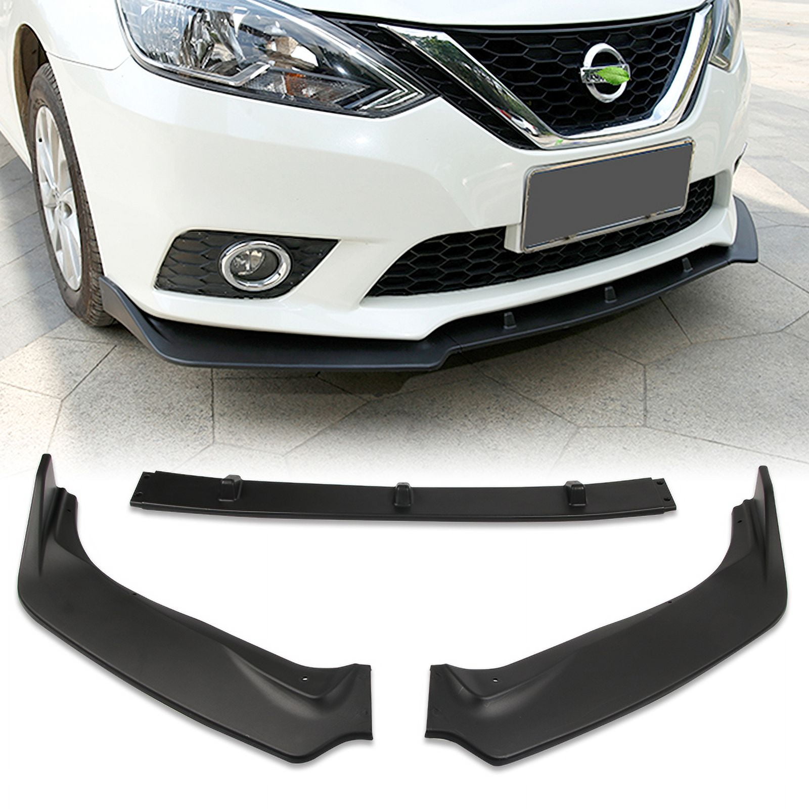 Stay Tuned Performance For 16-19 Nissan Sentra 4DR Unpainted Black ...