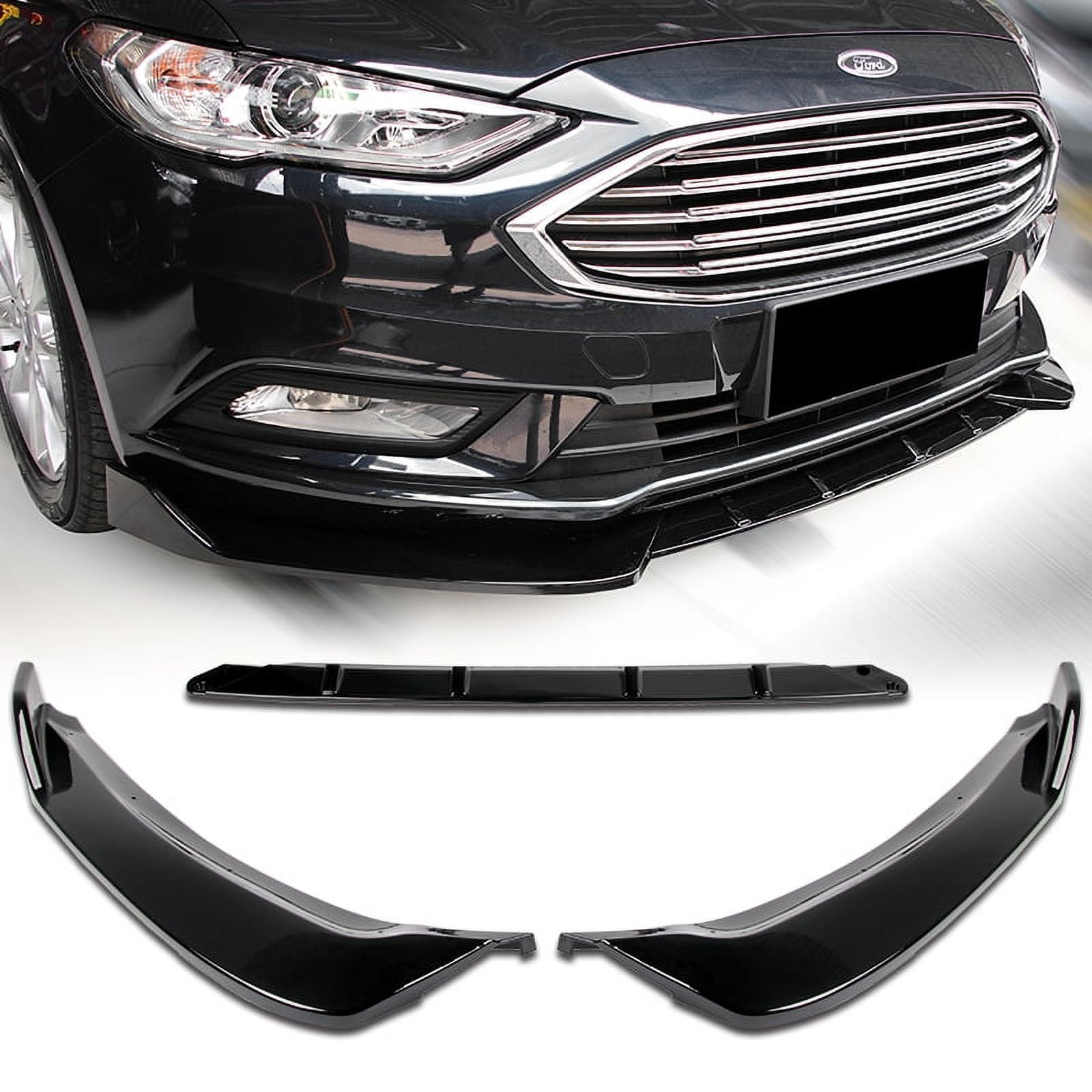 Stay Tuned Performance Ford Fusion Mondeo Front Bumper Lip Kit, Black ...