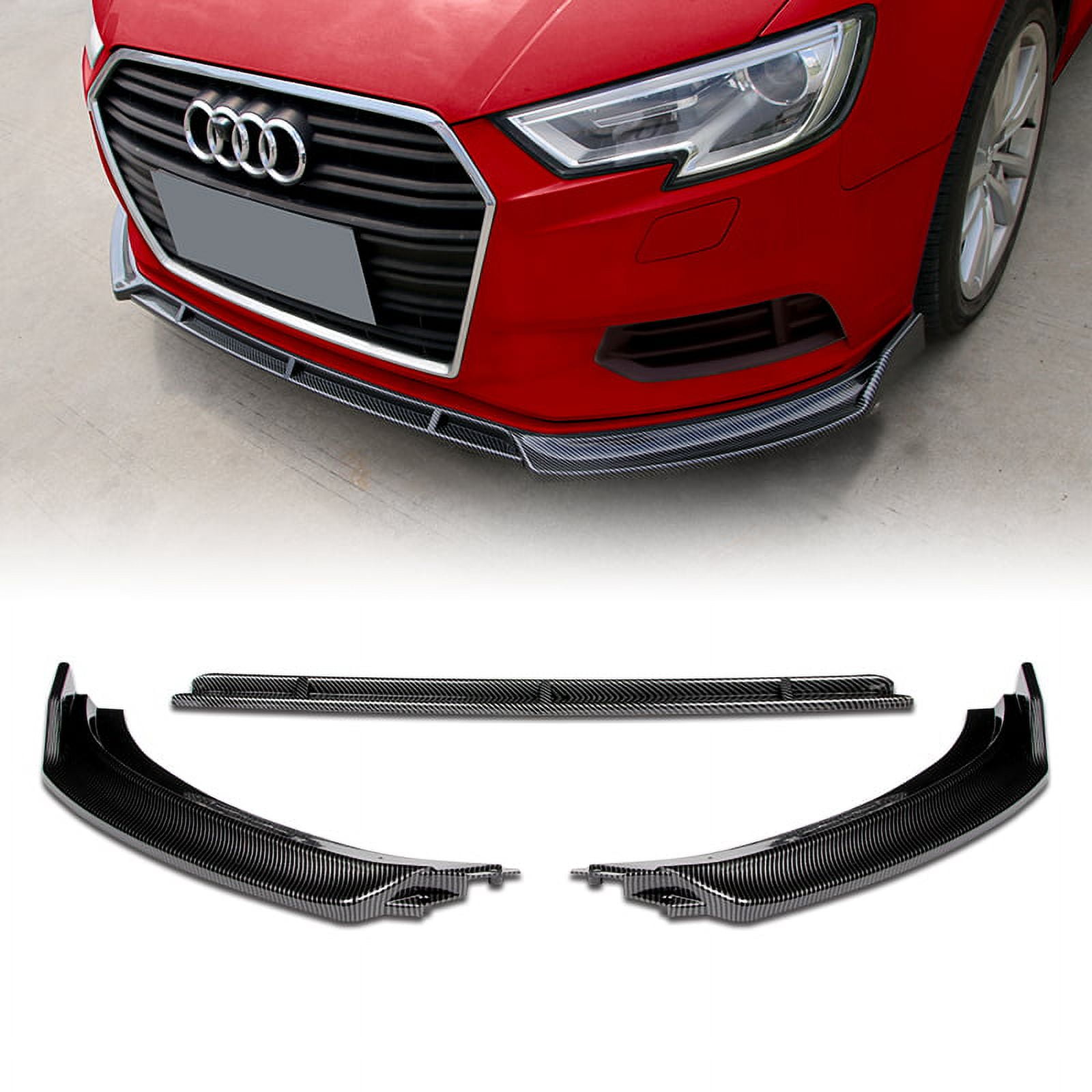 Stay Tuned Performance For 17-20 Audi A3 Carbon Style Front Bumper Body ...