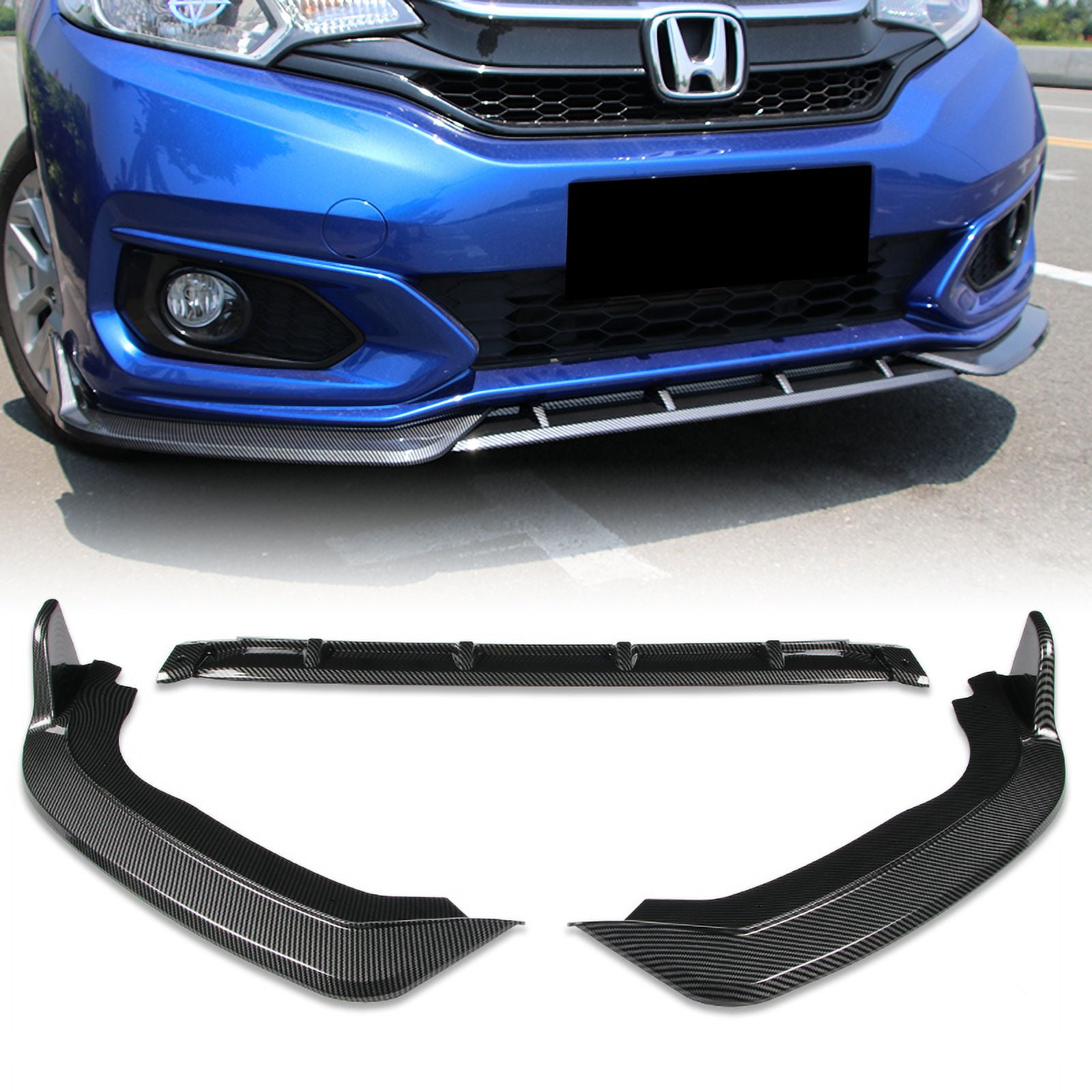 Stay Tuned Performance For 18-21 Honda Fit Carbon Look Style JDM Front ...