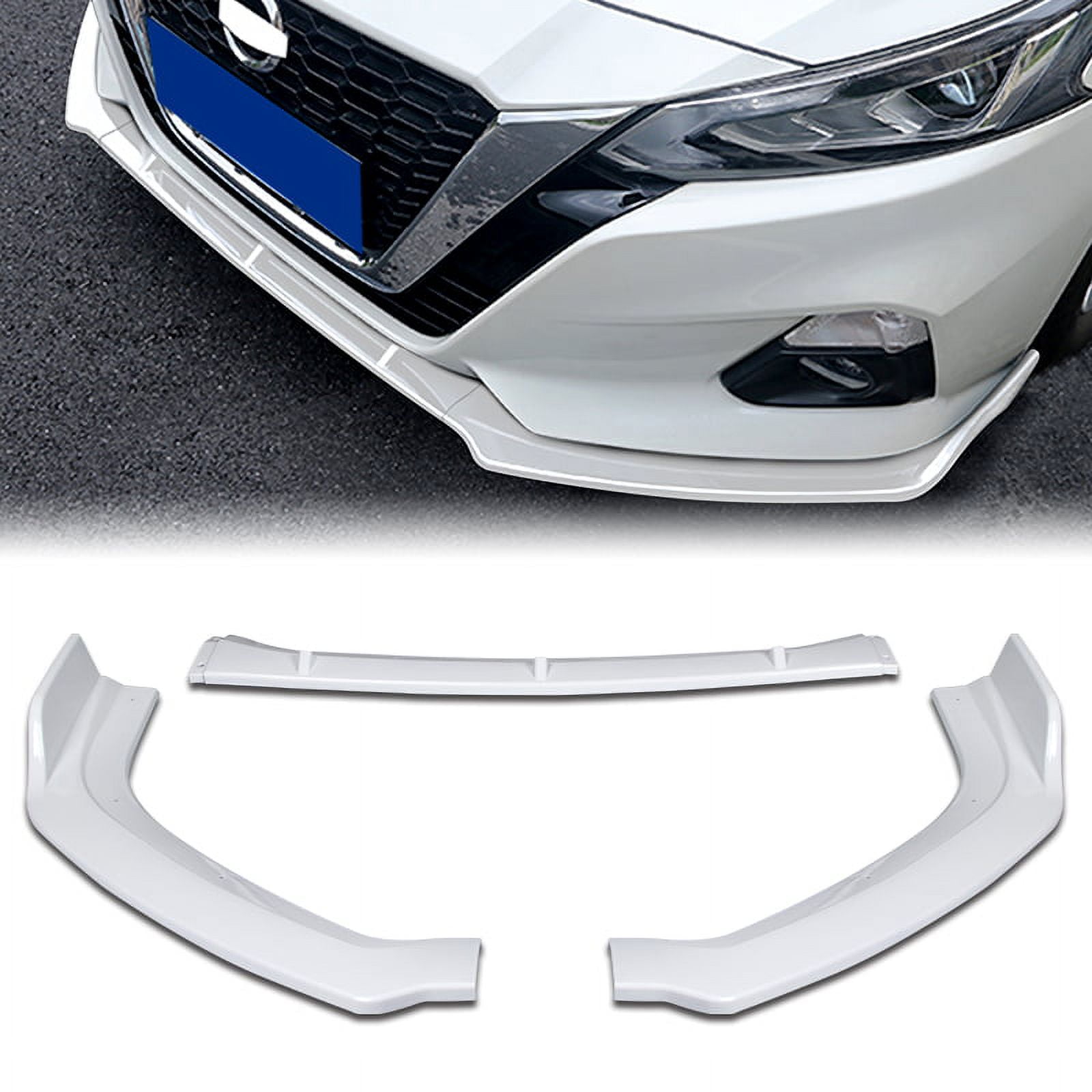 Stay Tuned Performance For 19-22 Nissan Altima 4DR Painted White Front ...