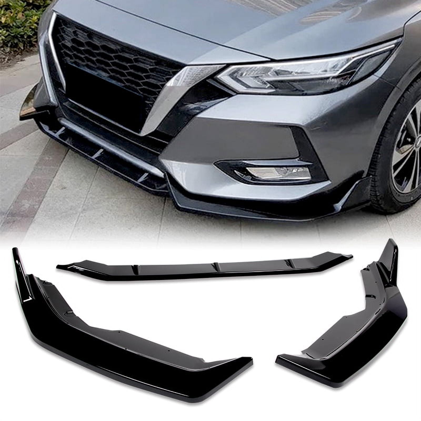 Stay Tuned Performance For 20-23 Nissan Sentra 4DR Painted Black Front ...