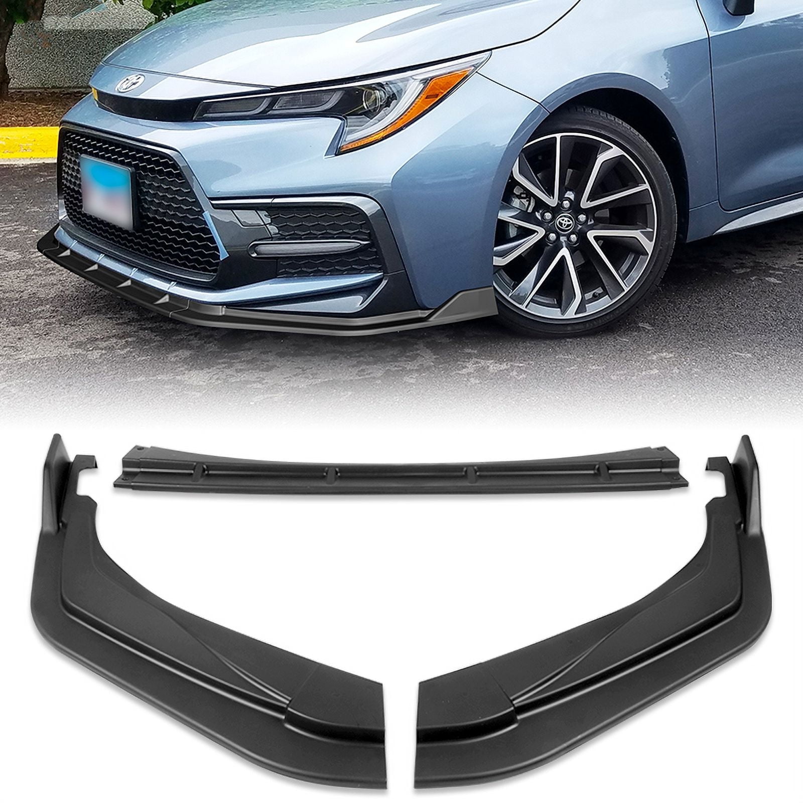 Stay Tuned Performance For 20-24 Toyota Corolla XSE SE Matt Black Front ...