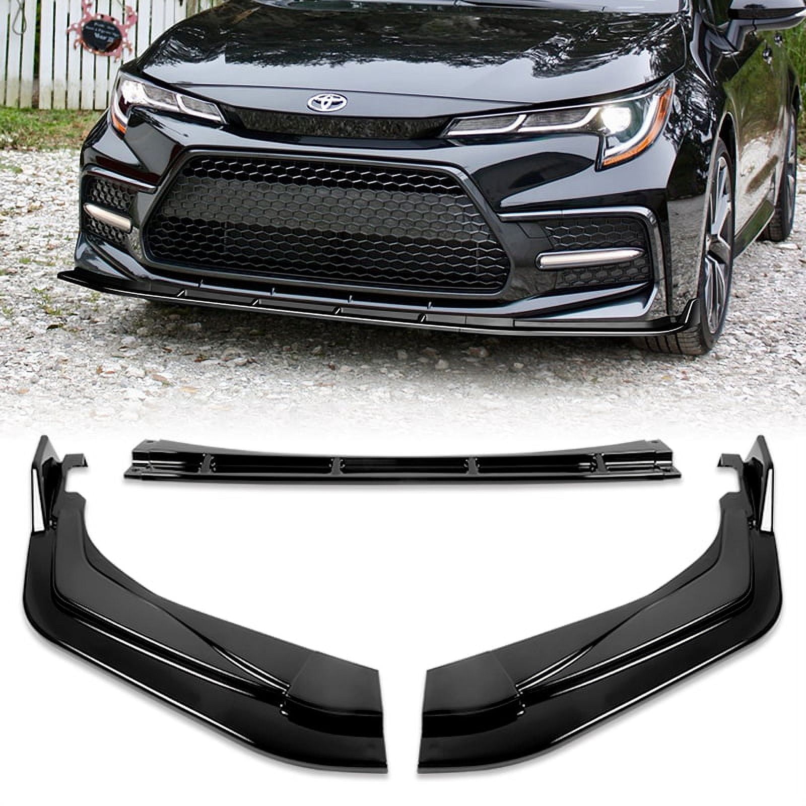 Stay Tuned Performance For 20-24 Toyota Corolla XSE SE Painted Black ...