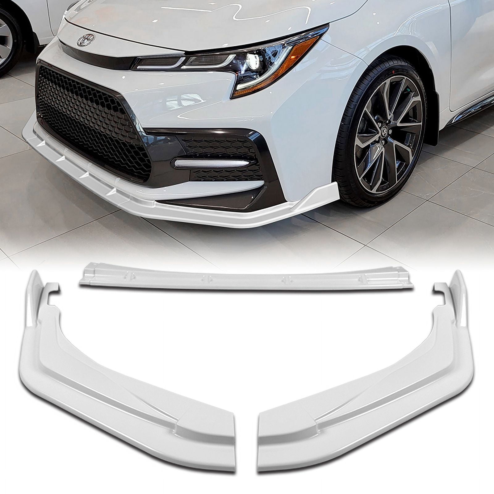 Stay Tuned Performance For 20-24 Toyota Corolla XSE SE Painted White ...