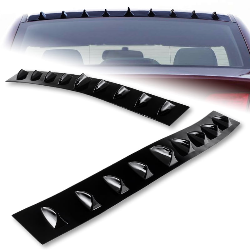 Stay Tuned Performance For 2006-2011 Honda Civic 4DR Black Shark Fin ...