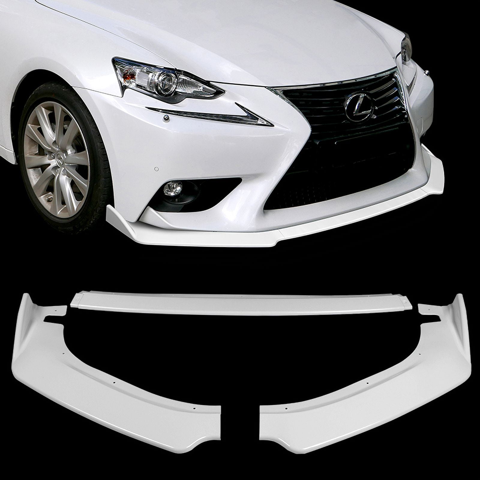 Stay Tuned Performance For 2014-2016 Lexus IS Base Painted White Front ...