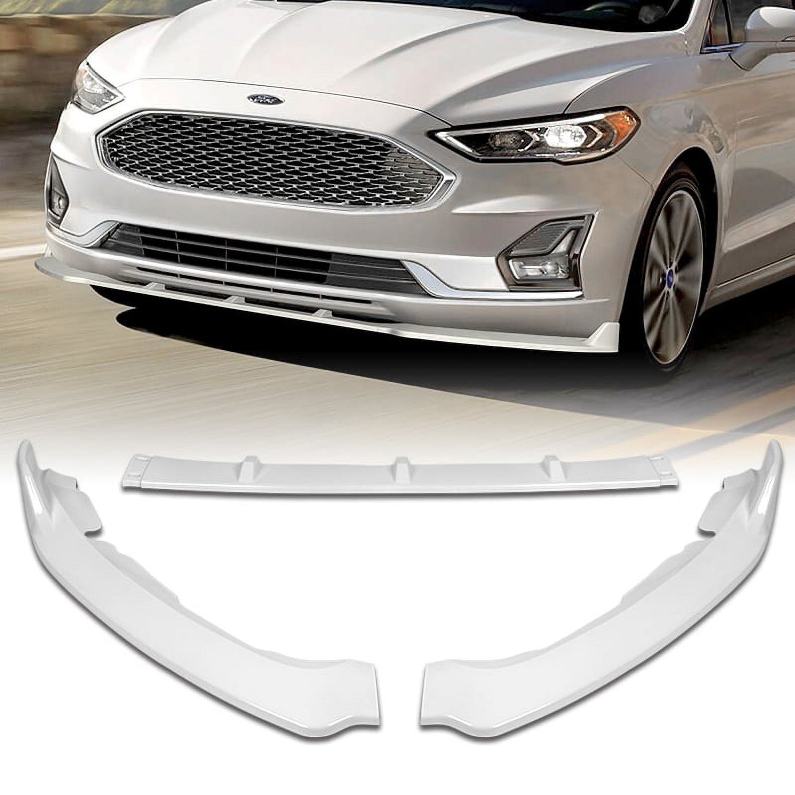 Stay Tuned Performance For 2019-2021 Ford Fusion Painted White Front ...