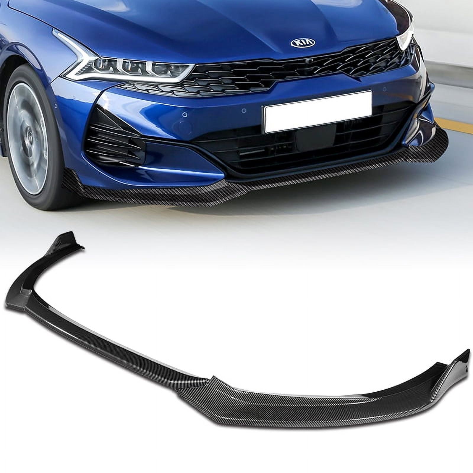 Stay Tuned Performance For 2021-2024 Kia K5 GT-Line Carbon Painted Front Bumper Spoiler Lip STP ...