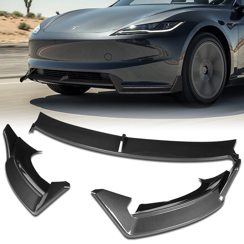 Stay Tuned Performance For 2024-2025 Tesla Model 3 Carbon Painted Front ...