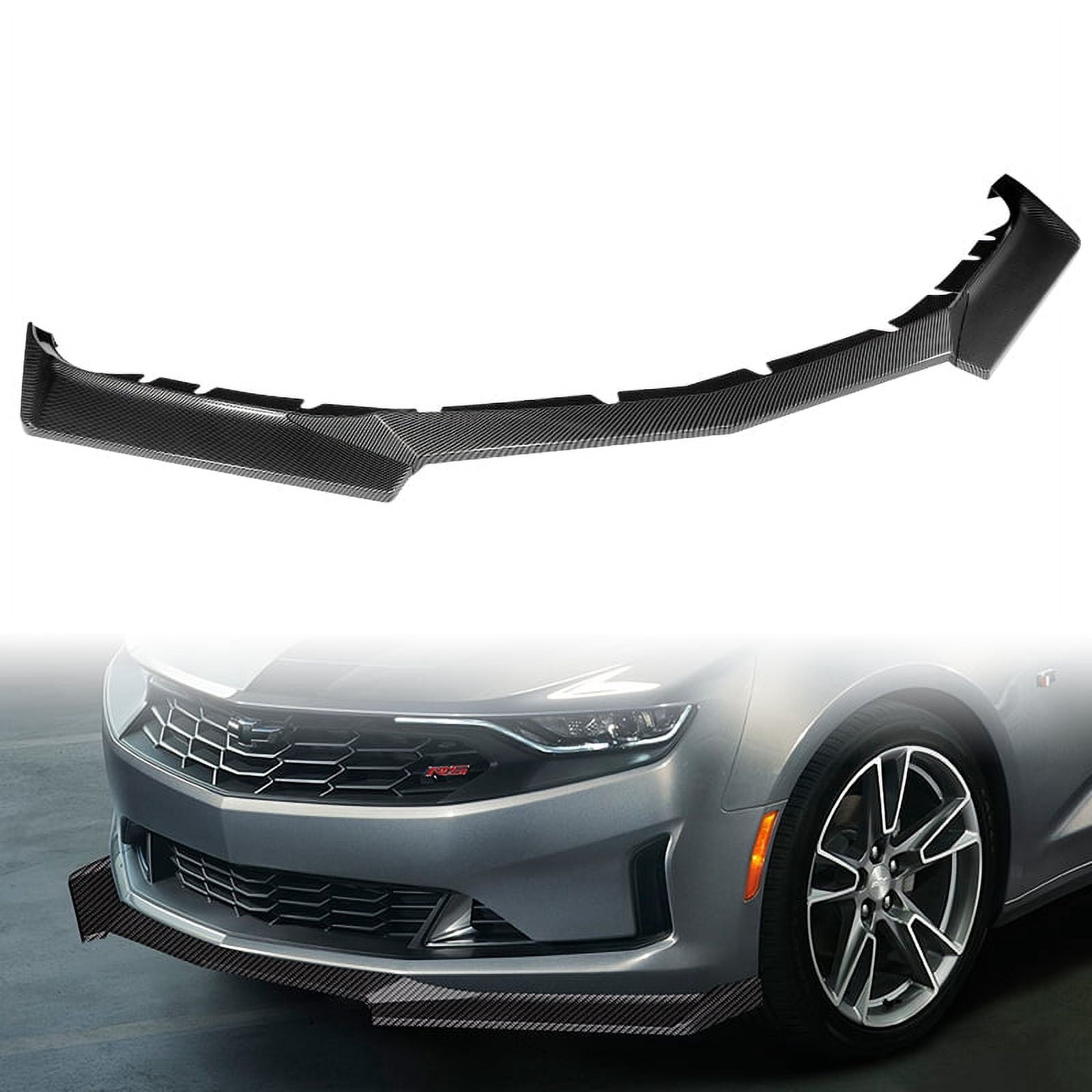 Stay Tuned Performance Front Bumper Lip, Carbon Look, Fits 2016-2022 ...