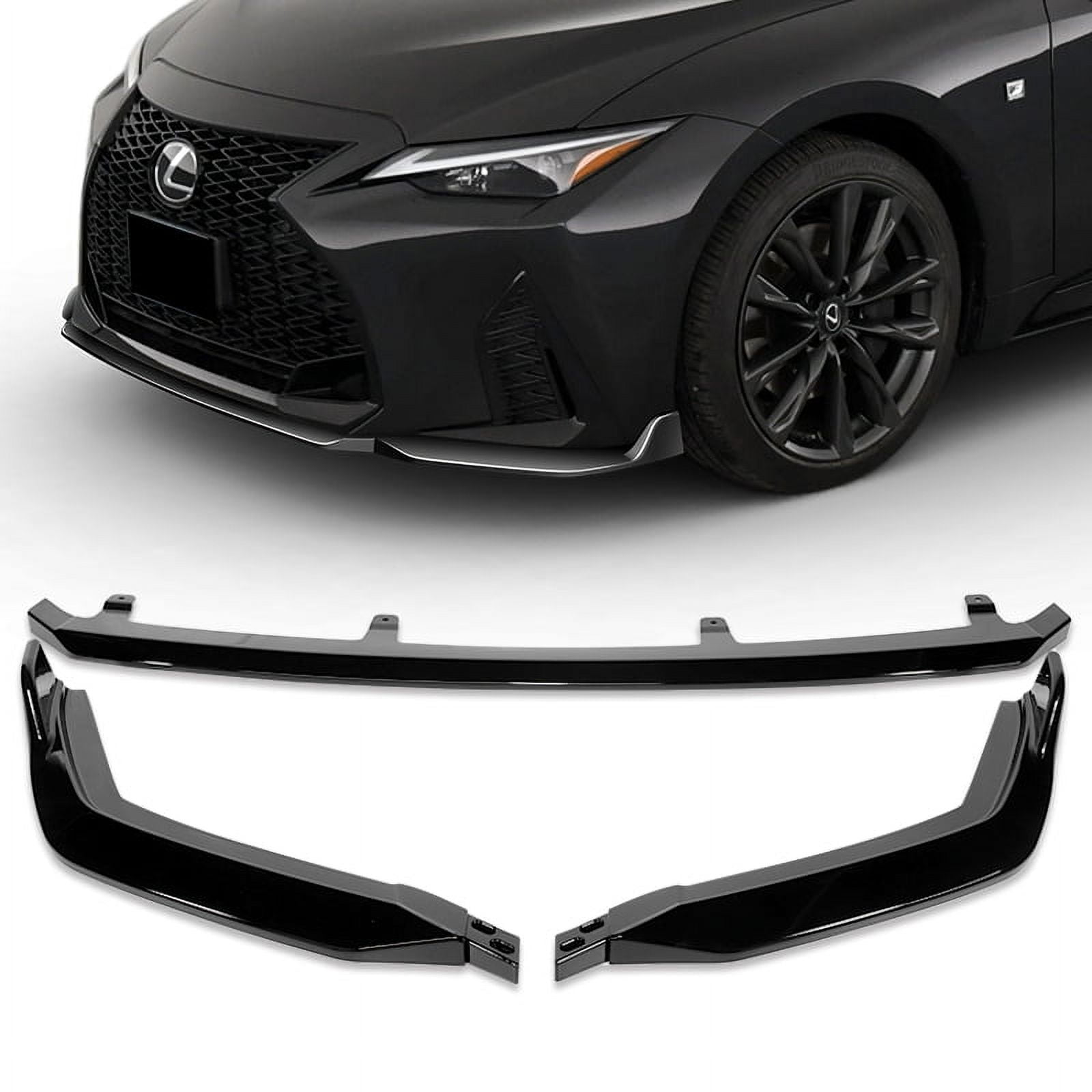 Stay Tuned Performance Front Bumper Lip For 2021-2022 Lexus IS350 IS500 ...