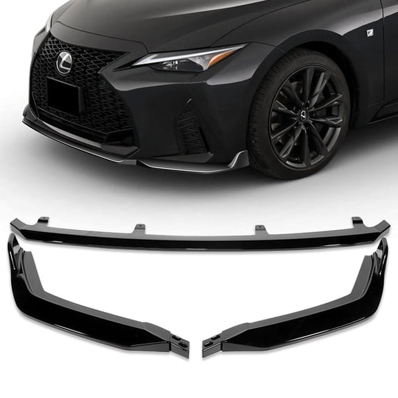 Stay Tuned Performance Front Bumper Lip For 2021-2025 Lexus IS350 IS500 ...