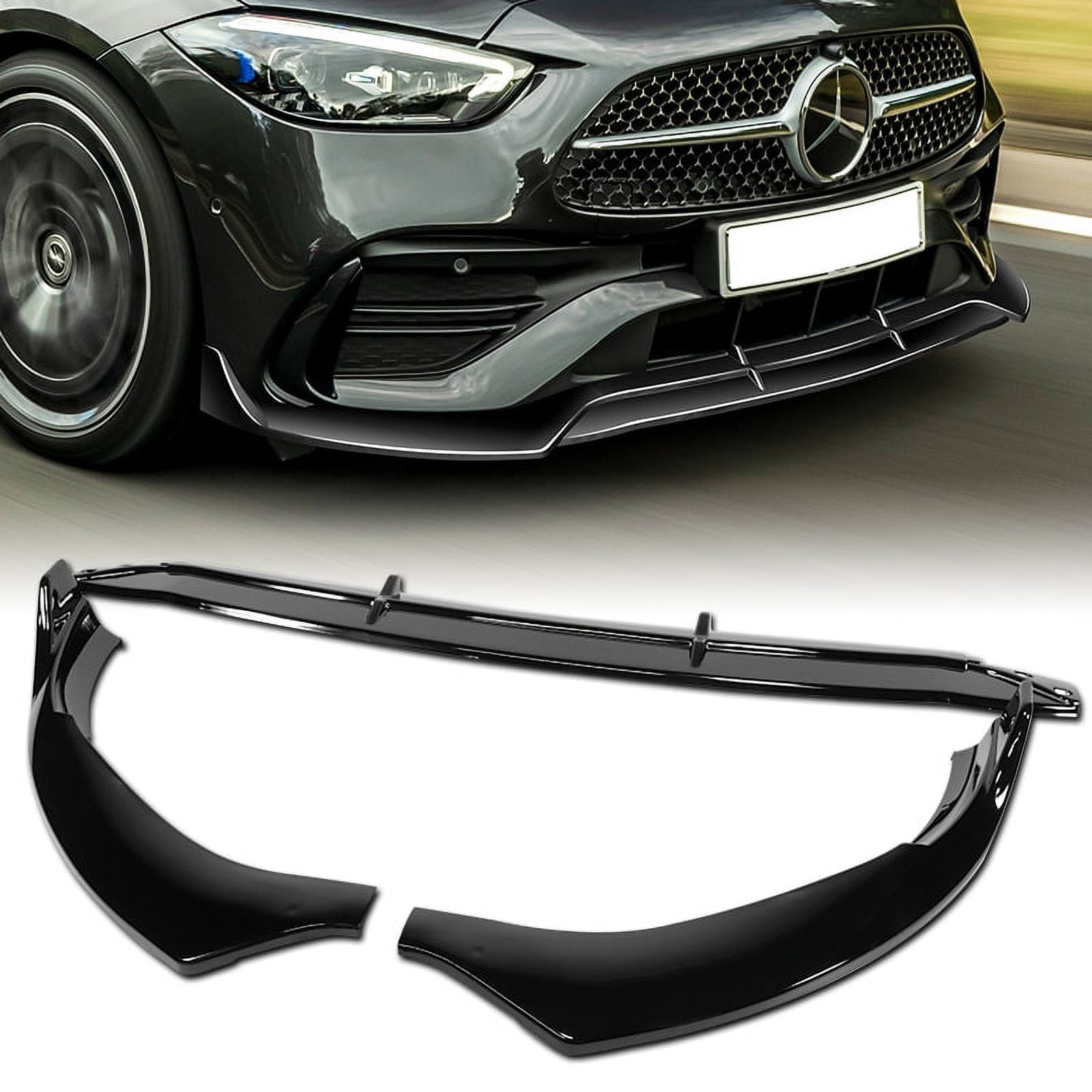 Stay Tuned Performance Front Bumper Lip For 2022-2024 Mercedes-Benz C ...