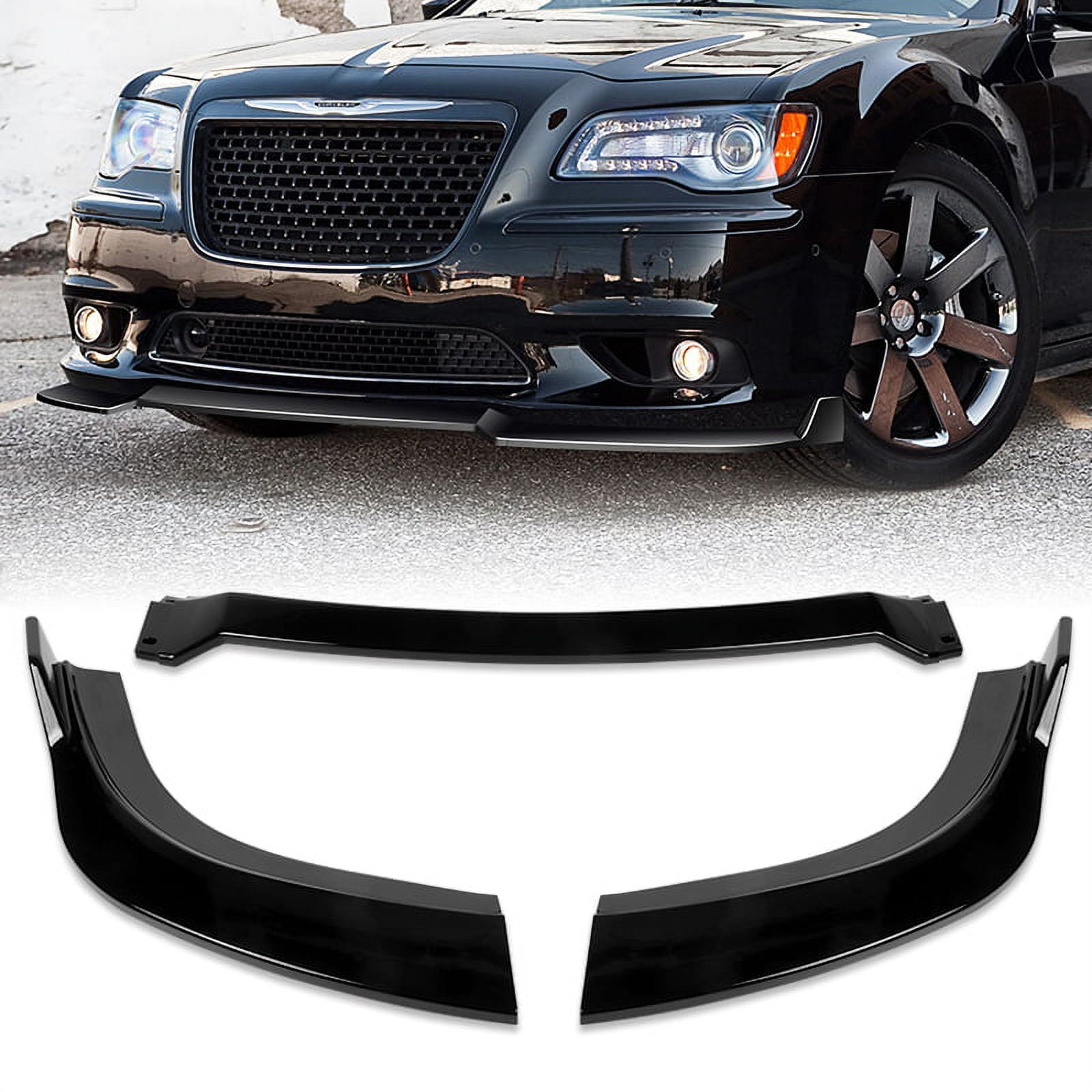 Stay Tuned Performance Front Bumper Splitter Lip, ABS Black - Walmart.com