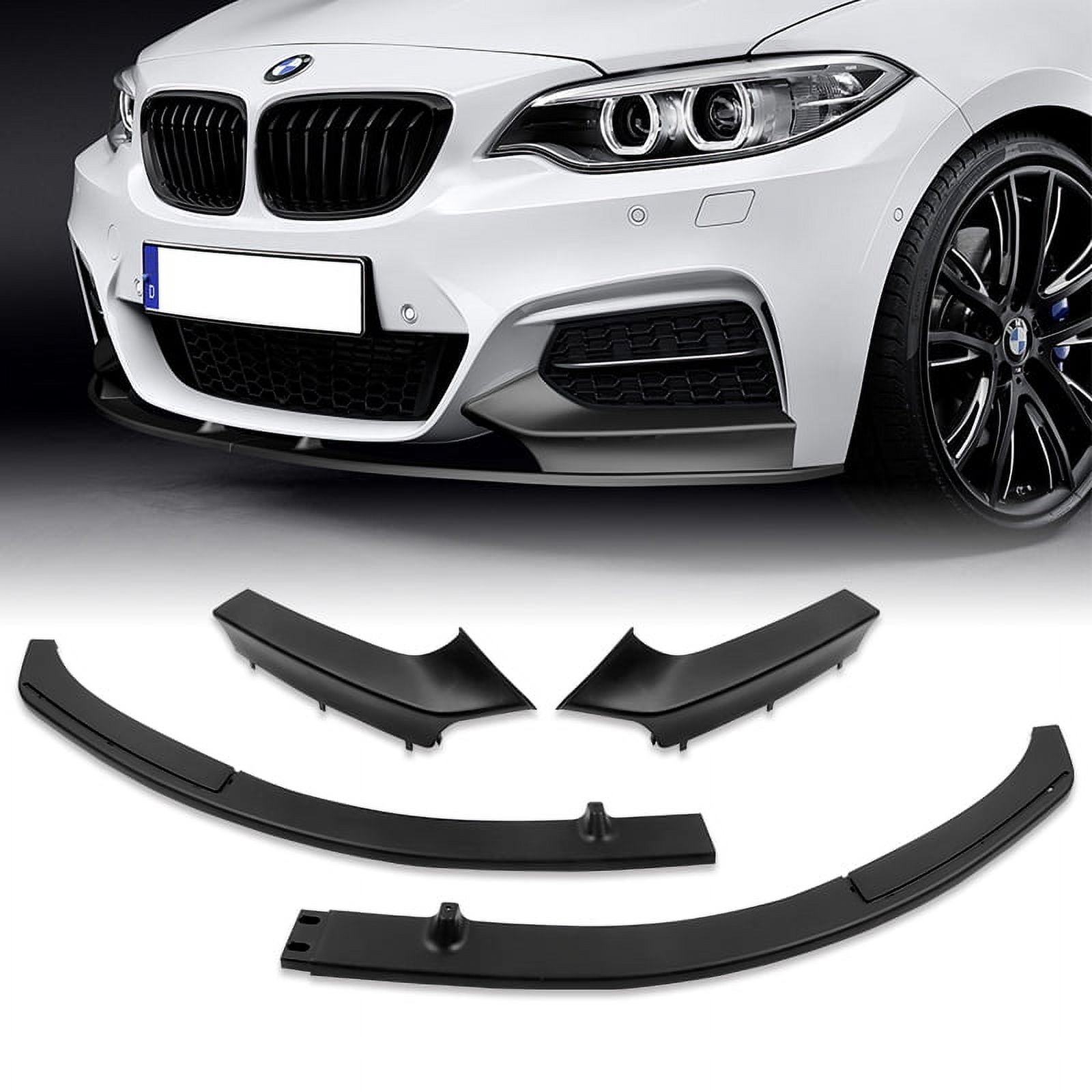 Stay Tuned Performance Front Bumper Splitter Spoiler Lip 4pc For 2014 ...