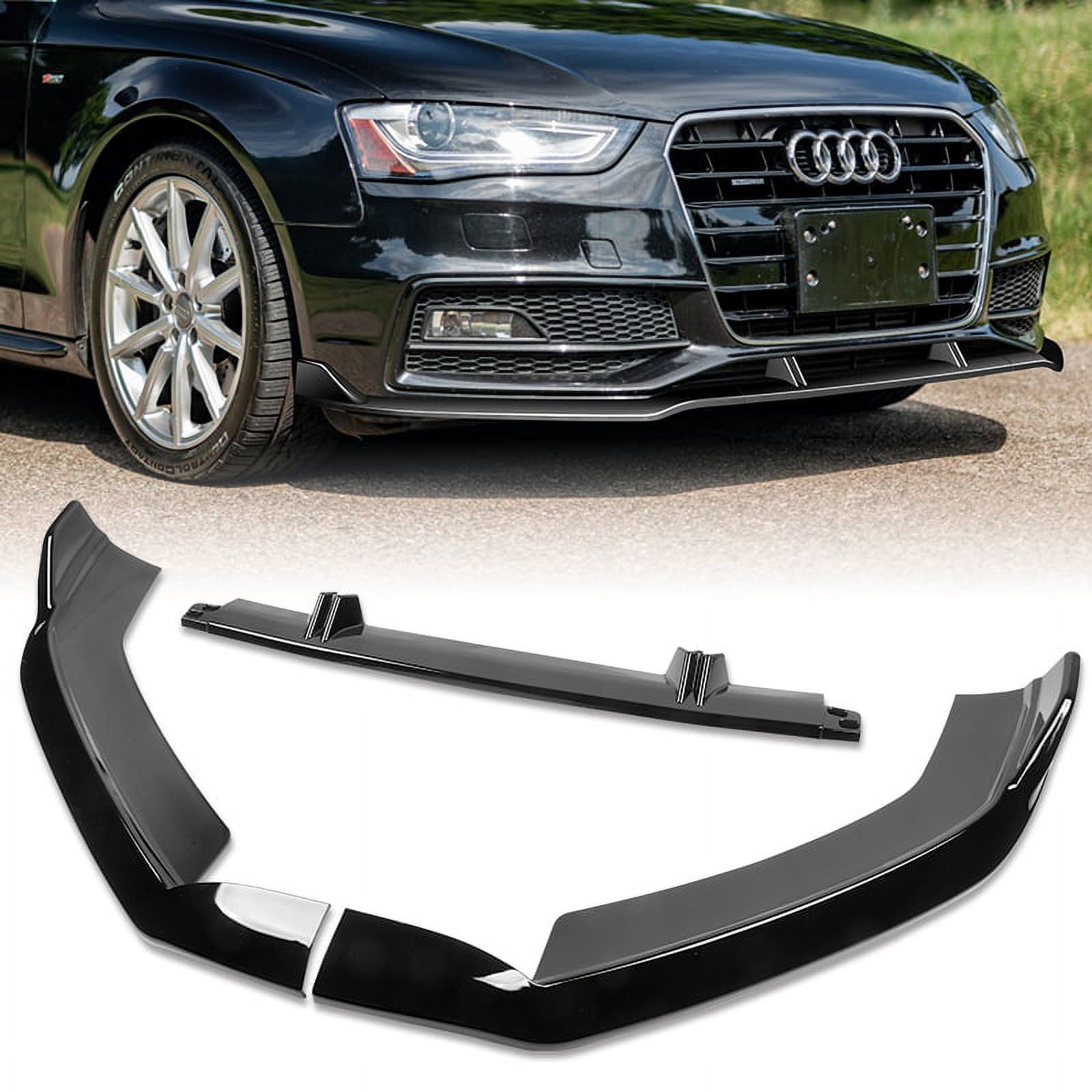 Stay Tuned Performance Front Bumper Splitter Spoiler Lip For 2013-2016 Audi A4 Quattro S4 ...