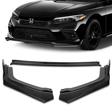 For 2016-2020 Honda Civic Painted Black MUG-Style Front Bumper Body ...