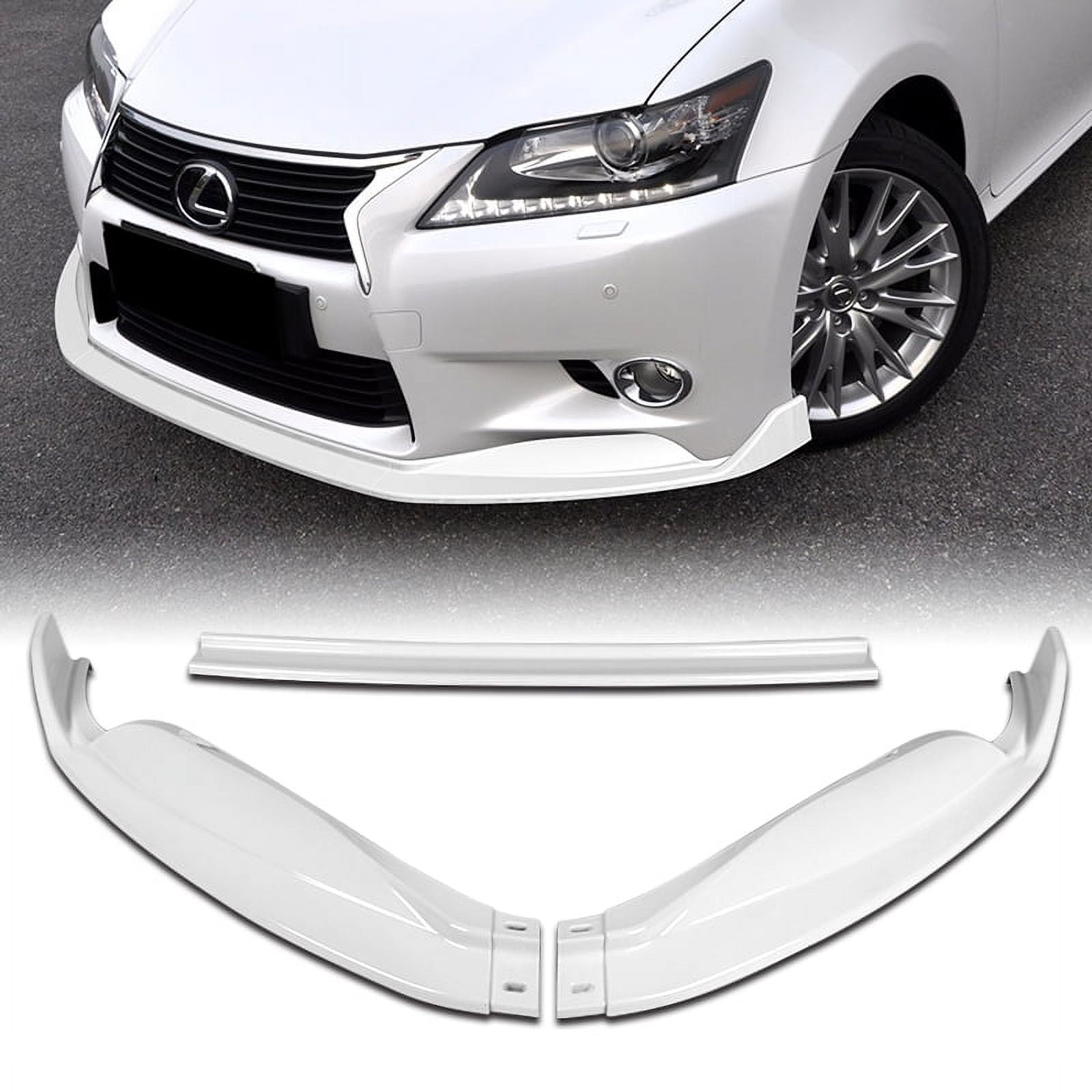 Stay Tuned Performance Front Bumper Spoiler Lip 3pc For 2013-2015 Lexus ...