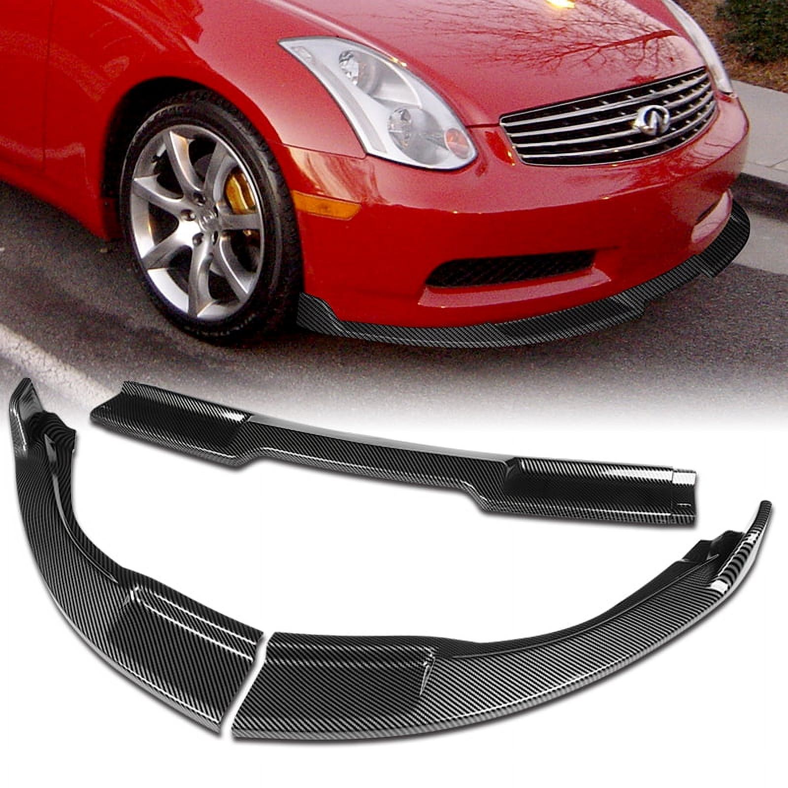 Stay Tuned Performance Front Bumper Spoiler Lip For 2003-2007 Infiniti ...