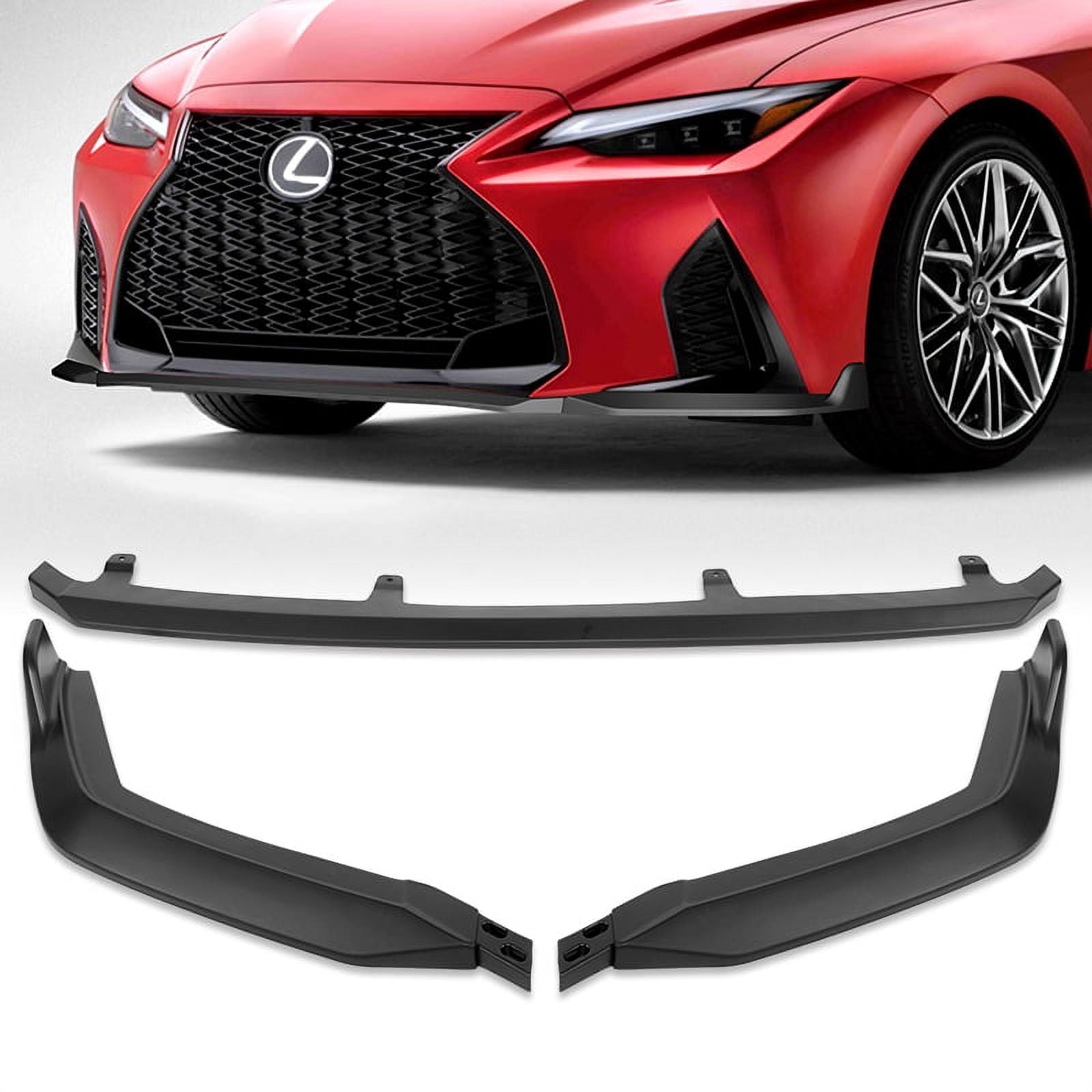 Stay Tuned Performance Front Bumper Spoiler Lip For 2021-2025 Lexus ...