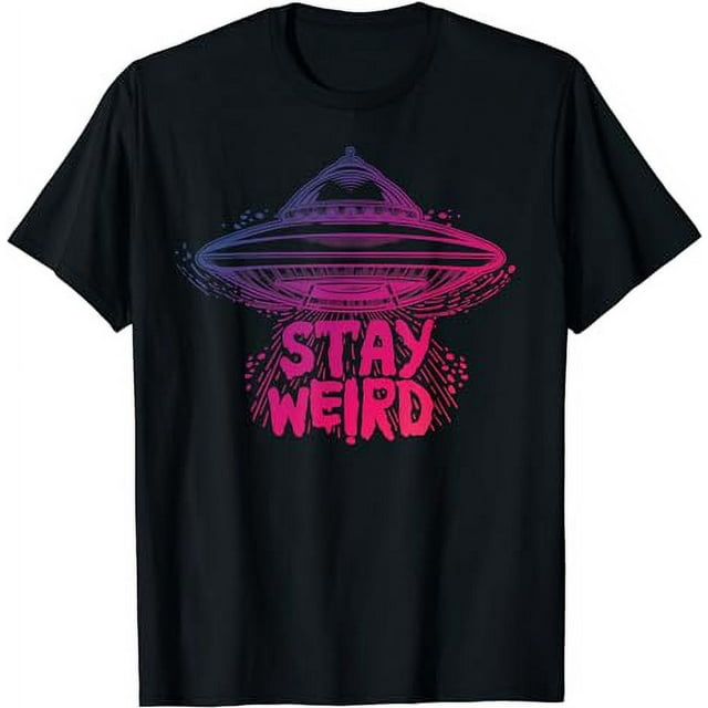 Stay Weird Tshirt - Pastel Goth Aesthetic - Vaporwave Alien - Walmart.com