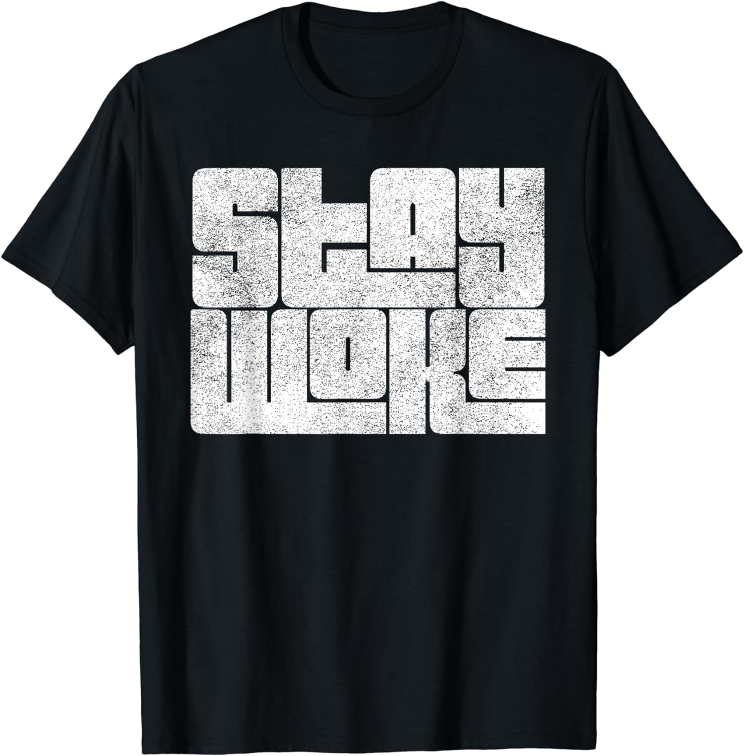 Stay Woke T-Shirt - Woke Protest Shirt for Social Justice - Walmart.com