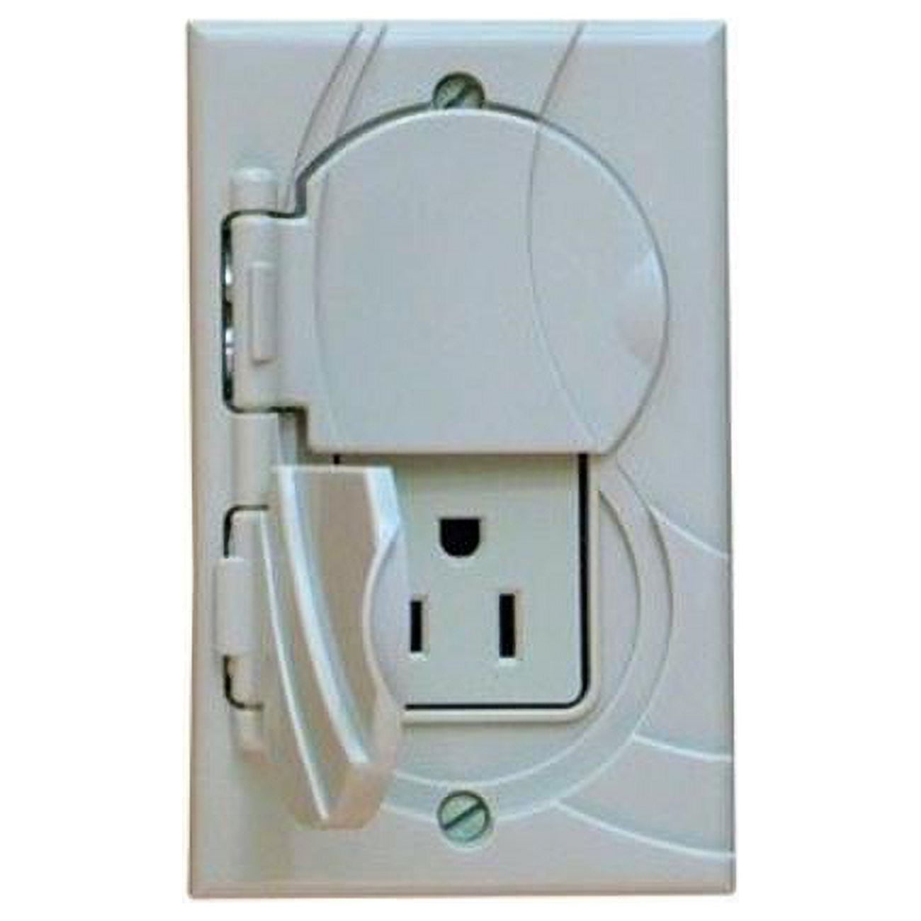StayConnect Gfci Outlet Cover No Hook - White - Walmart.com