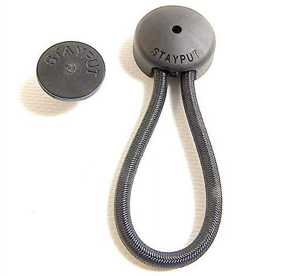 StayPut Shock/Bungee Cord Fastener, Black, Select The Quantity You Need ...