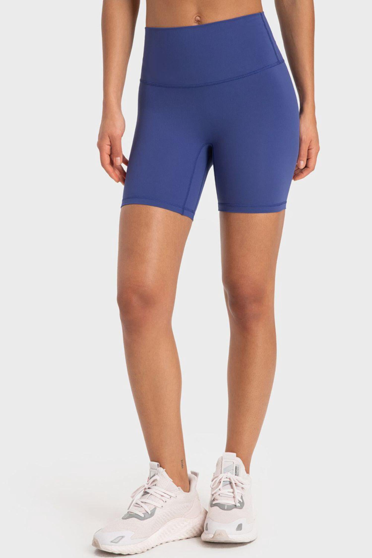 Staying Cozy Wide Waistband Biker Shorts - Walmart.com