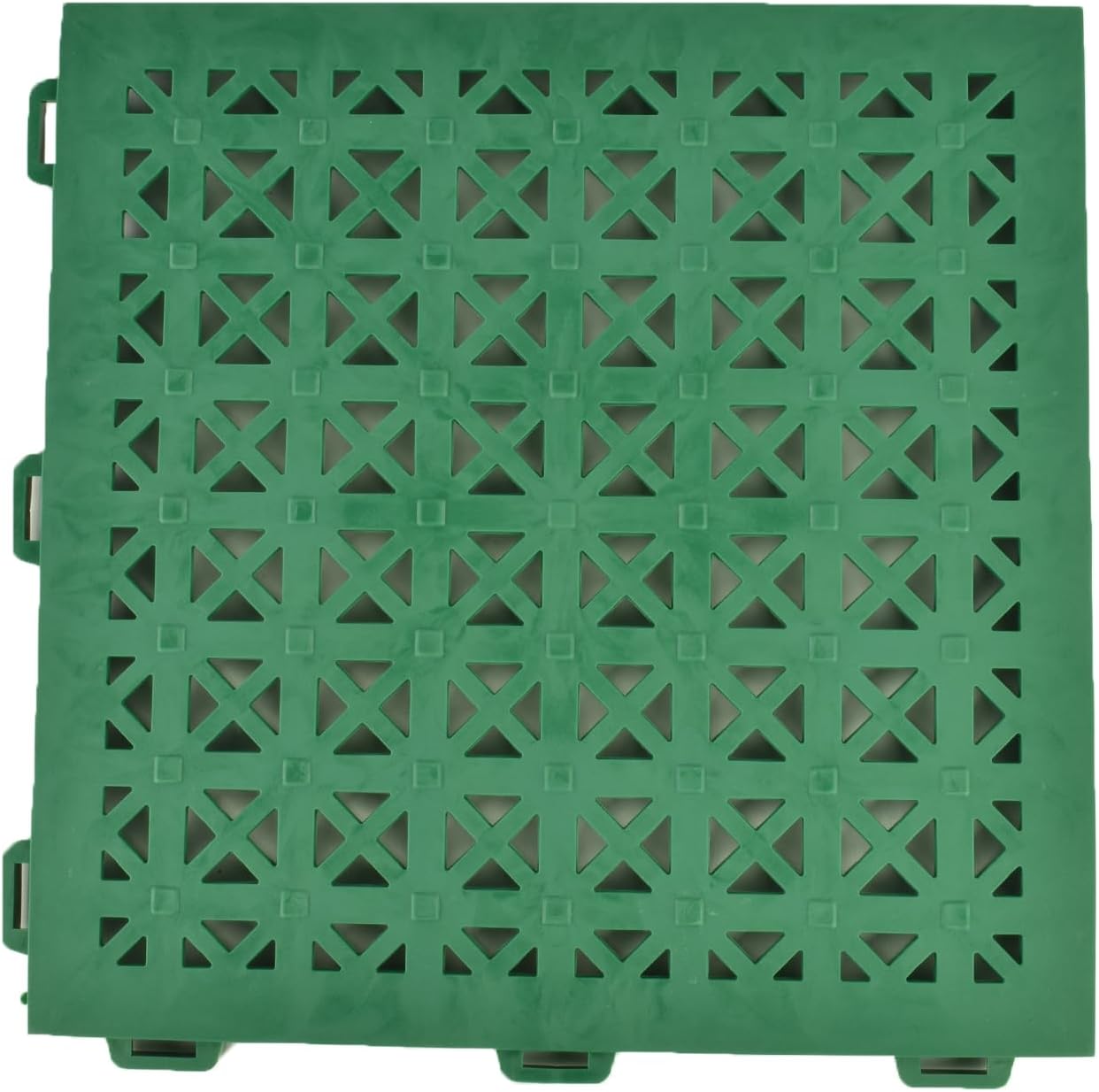Staylock Floor Tile Perforated, 1X1 Ft X .5 Inch Outdoor Wet Area Deck ...