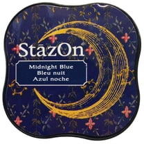 StazOn Stamp Pigment Solvent Ink Pad Large Jet Black - Walmart.com