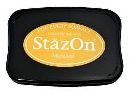 StazOn Solvent Ink Pad-Mustard - Walmart.com